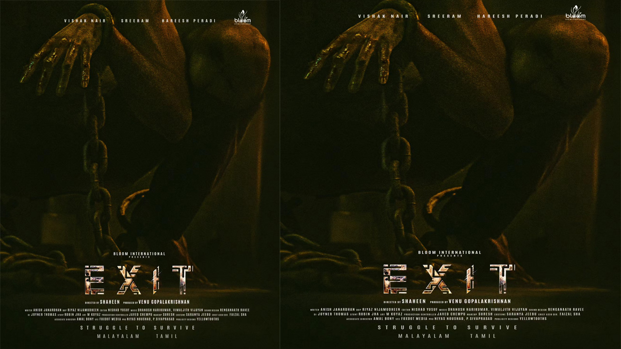 action survival thriller 'Exit'; The first look poster has been released